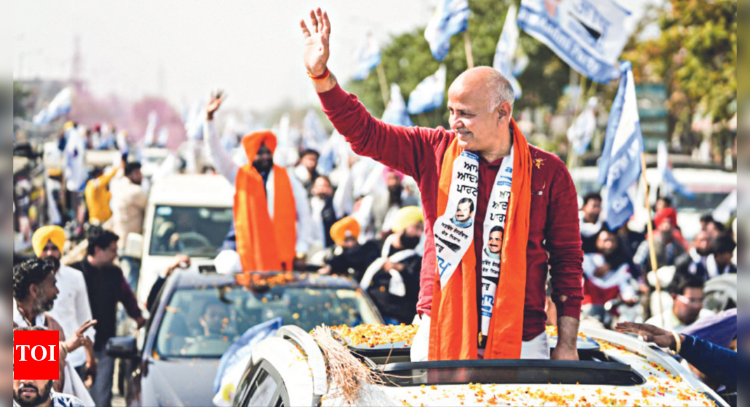 Sisodia: Manish Sisodia campaigns in Asr’s ‘hottest’ seat | Amritsar ...