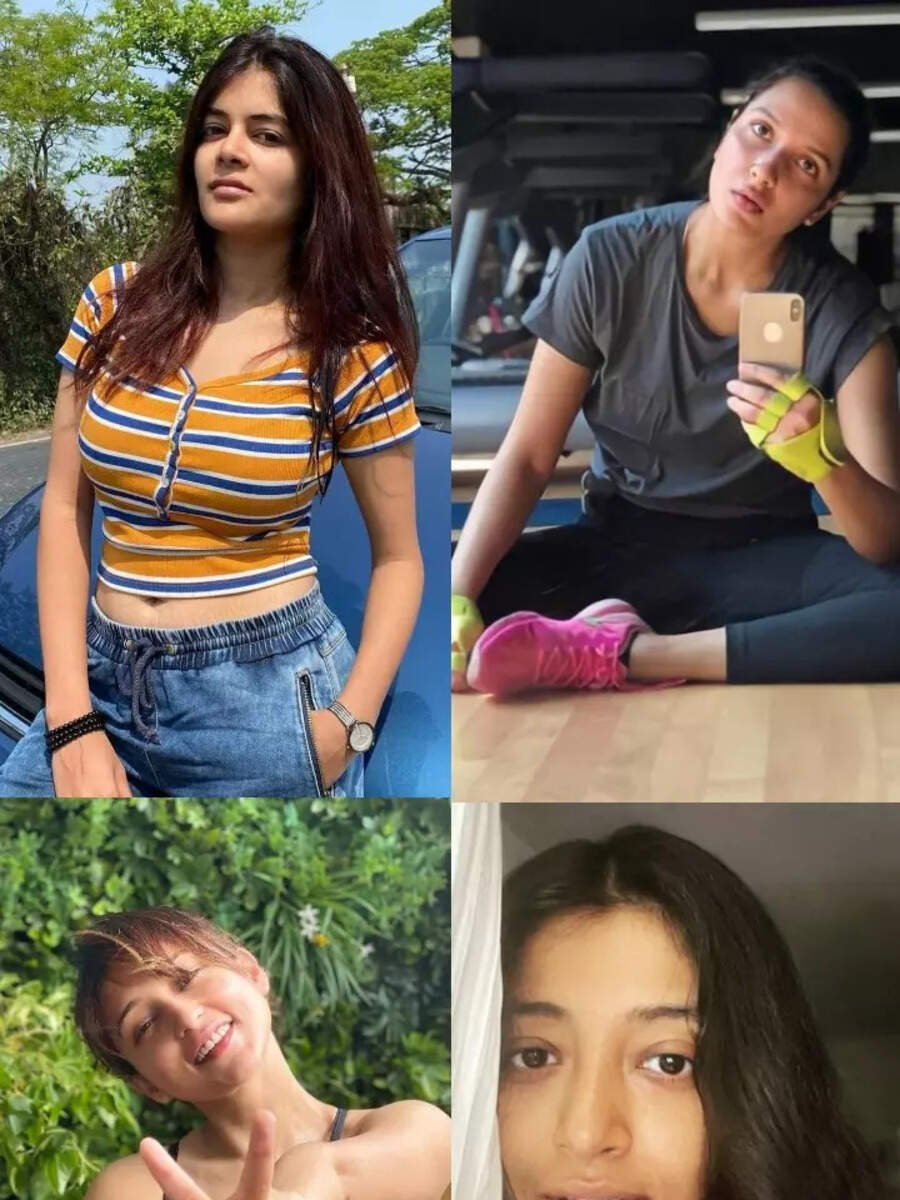 Tollywood beauties in rare no-makeup looks | Times of India