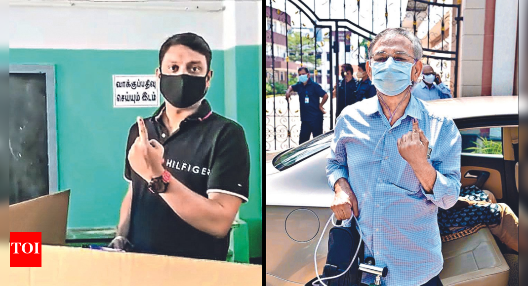 Us-based Techie, Man With Oxygen Cylinder Show The Way | Chennai News ...