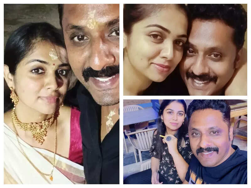 Actress Anjali Nair enters into wedlock with assistant director Ajith ...