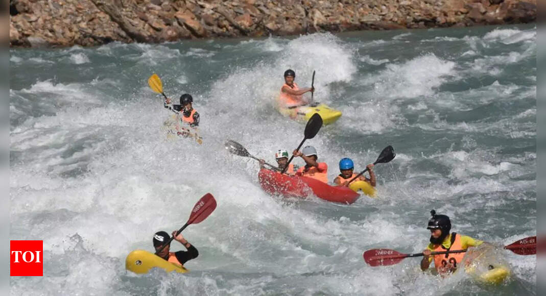3-day Ganga Kayaking Fest Held In Rishikesh | Dehradun News - Times of ...