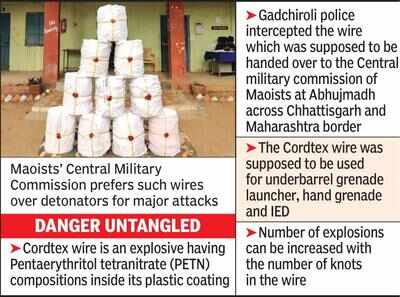 Maharashtra: Highly explosive cordtex wire intercepted on way to ...
