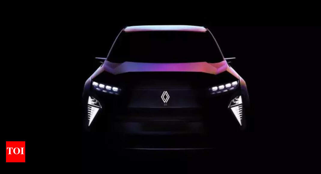Renault teases new concept car: Unveil in May - The Times of India