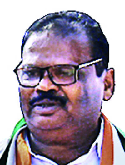 Bjp: Another City Bjp Neta Joins Cong Ahead Of Polls | - Times of India