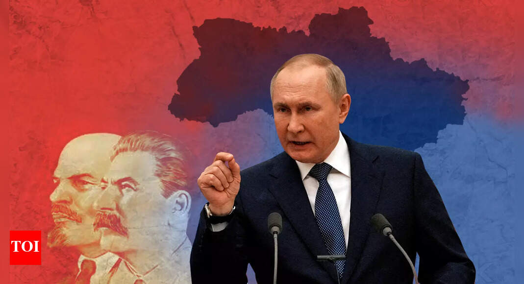 Putin questions Ukraine’s existence; blames Lenin, Stalin - Times of India
