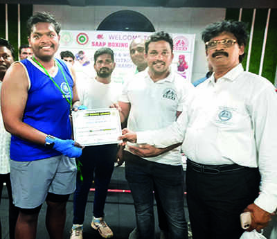 Siva Reddy Wins Gold Medal In Boxing League | Vijayawada News - Times ...