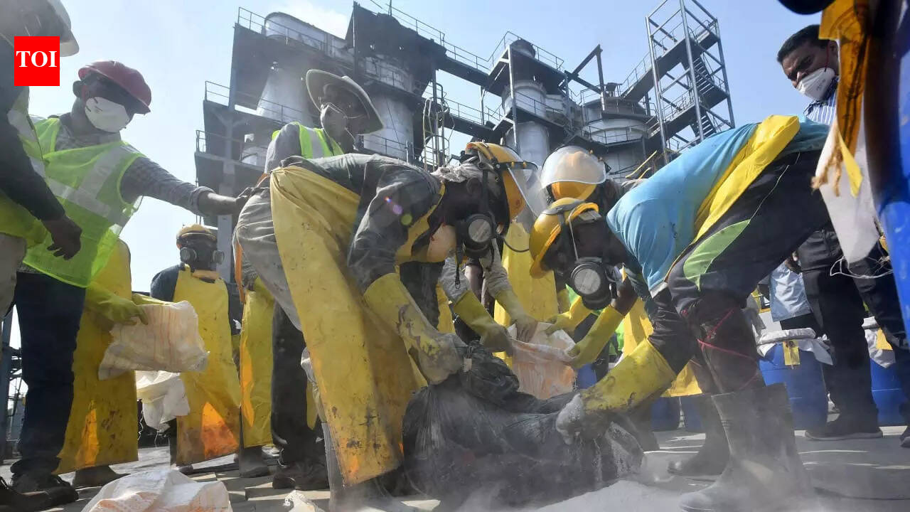 Pics from Mumbai: Seized drugs worth Rs 150 crore reduced to ashes