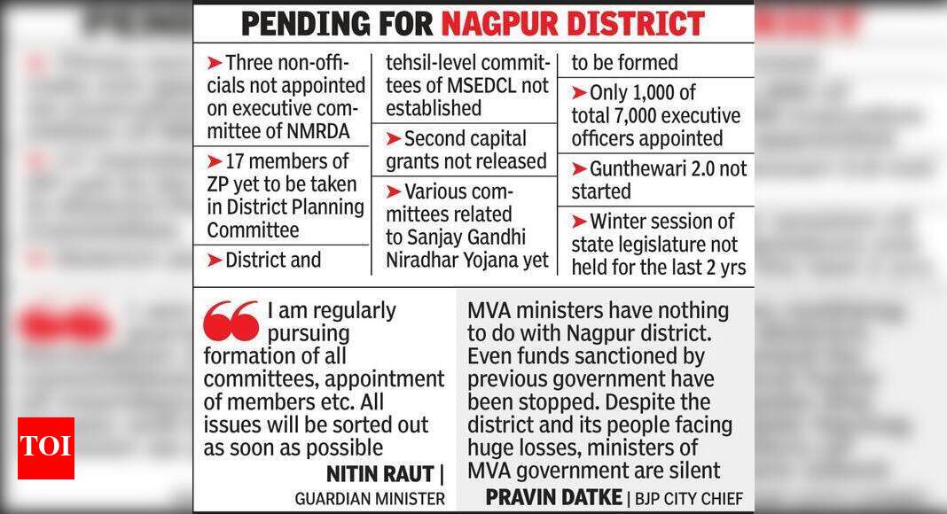 State yet to appoint 3 NMRDA panel members, 17 from ZP not in DPC ...