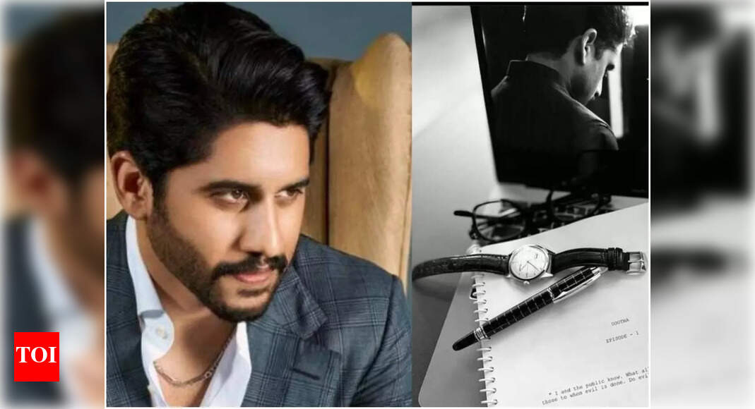 Naga Chaitanya joins the sets of maiden web-series 'Dootha' | Telugu ...