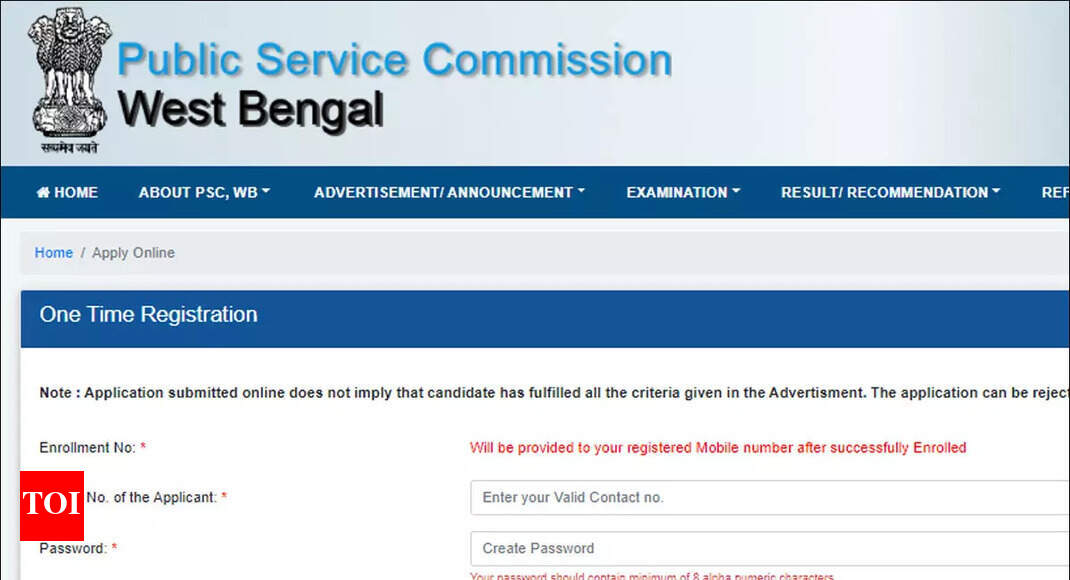 Wbcs Form Fill Up 2023 Last Date - Printable Forms Free Online