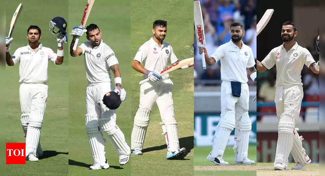 Virat Kohli's 100th Test: Defining moments of his glittering career ...
