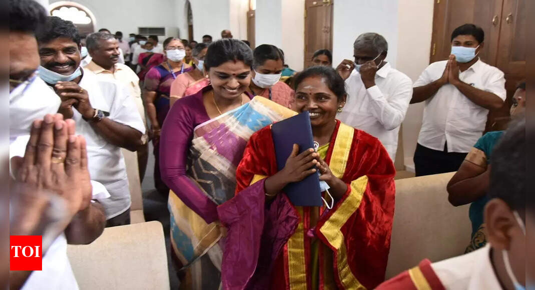 Kalpana: City’s First Woman Mayor Takes Office | Coimbatore News ...