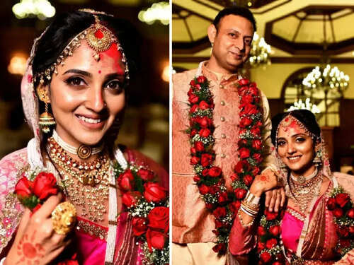 Hindi Serial Actress Marriage Photos
