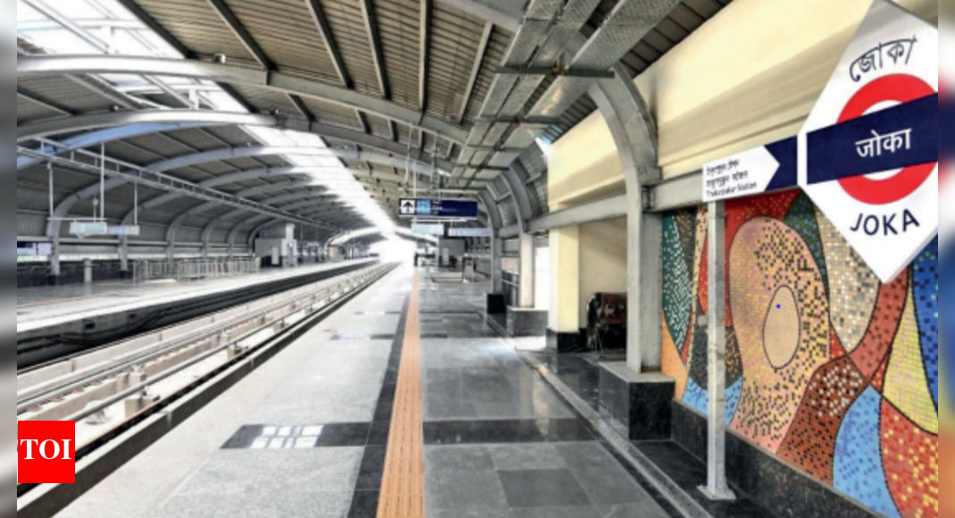 Joka: Rvnl Okay With 1st Phase Opening Of New Garia, Joka Metro ...
