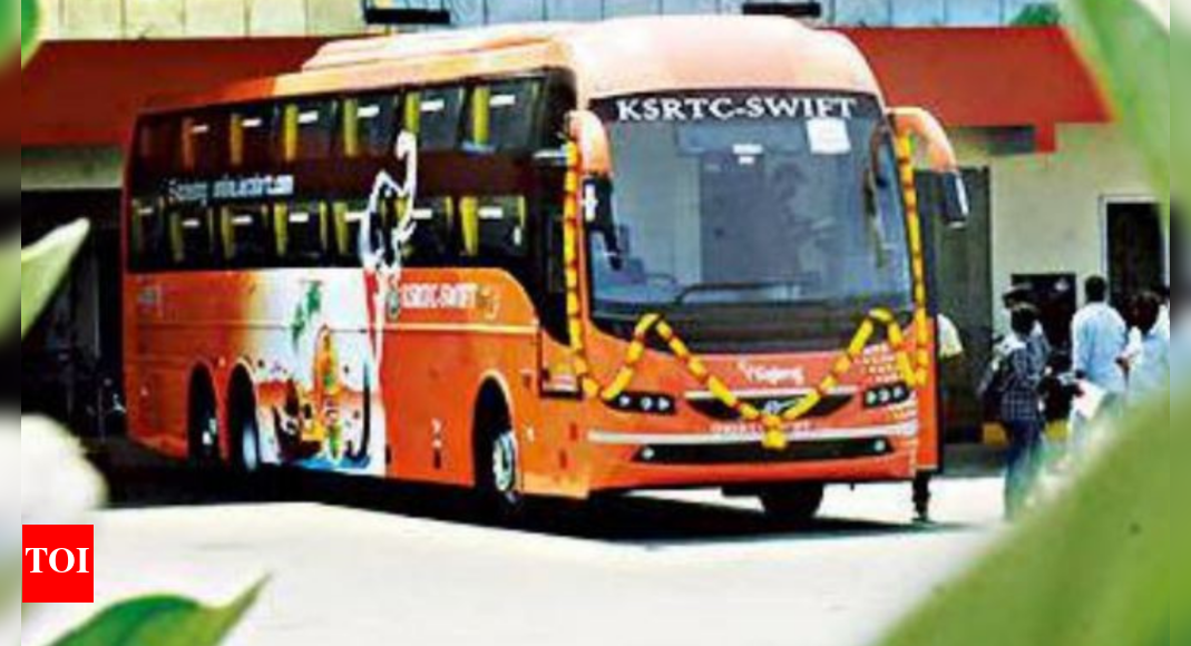 Ksrtc First Ac Volvo Bus Bought By Ksrtc Swift Arrives