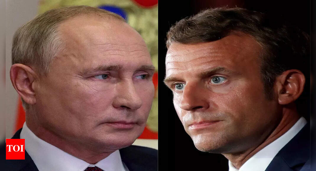 Putin: Macron urged Putin to end military operations and protect ...