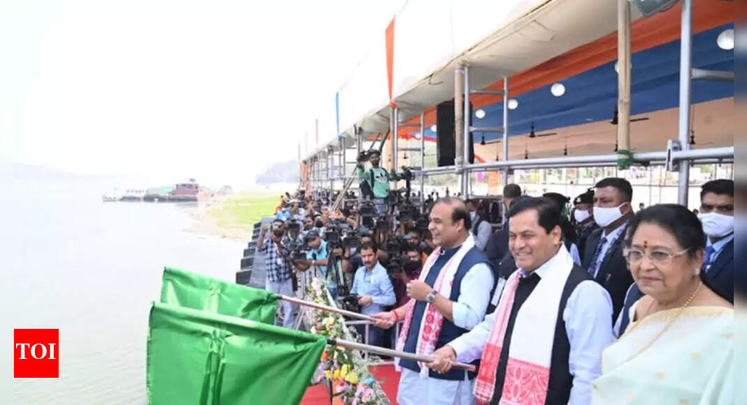 Brahmaputra gets connected with Ganga via IBP route | Guwahati News ... Brahmaputra gets connected with Ganga via IBP route | Guwahati News ...