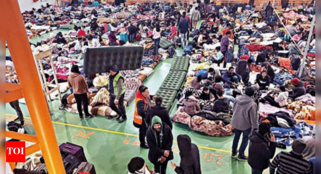 All 65 Nashik division students land in India | Nashik News - Times of ...