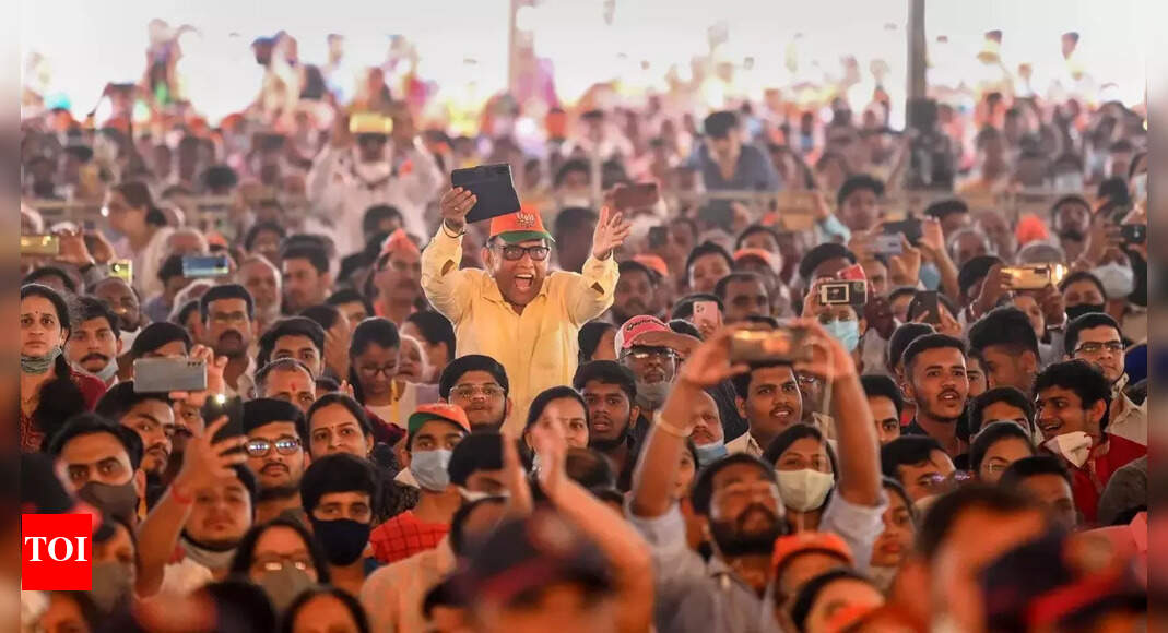 How BJP’s campaign was on a song despite Covid curbs | India News ...