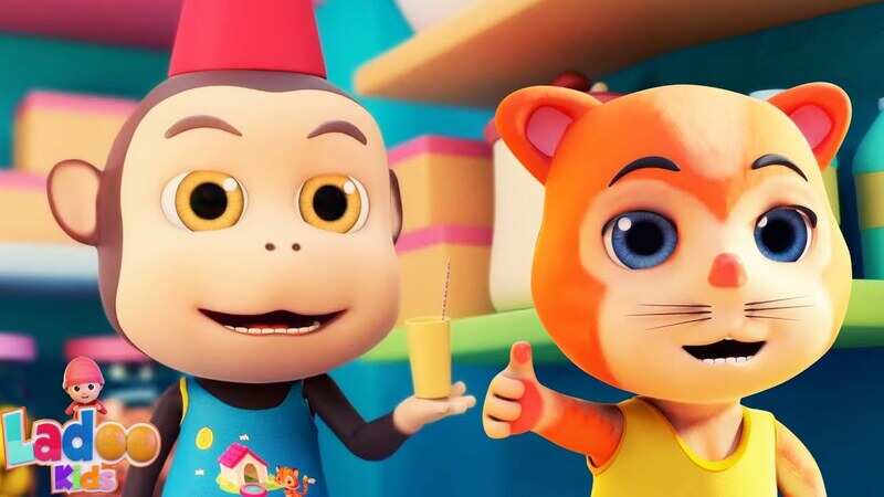 Latest Children Hindi Nursery Rhyme 'Bandar Ne Kholi Dukan' for Kids ...