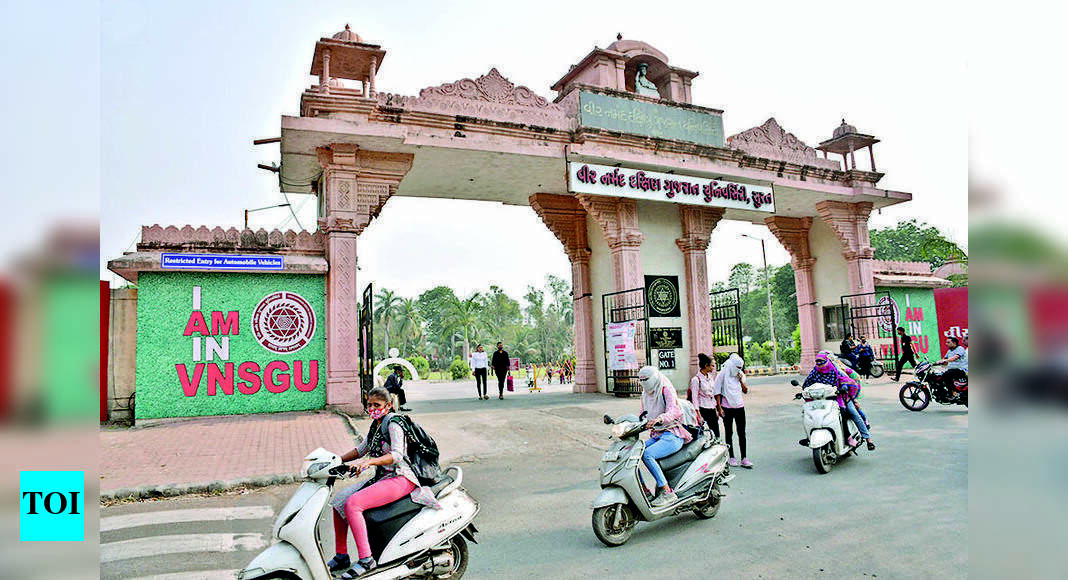 Vnsgu Tells Pak Woman To Move Aiu For Admission | Surat News - Times of ...