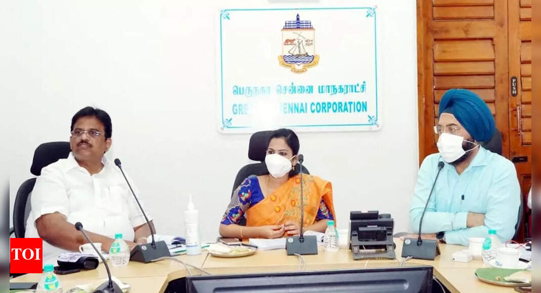 Chennai mayor Priya asks officials to expedite all projects | Chennai ...