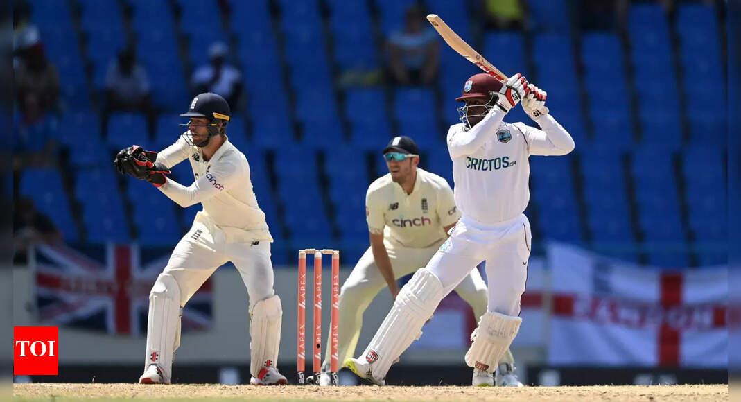 1st Test: West Indies 271 for five, 40 runs behind England, in first ...