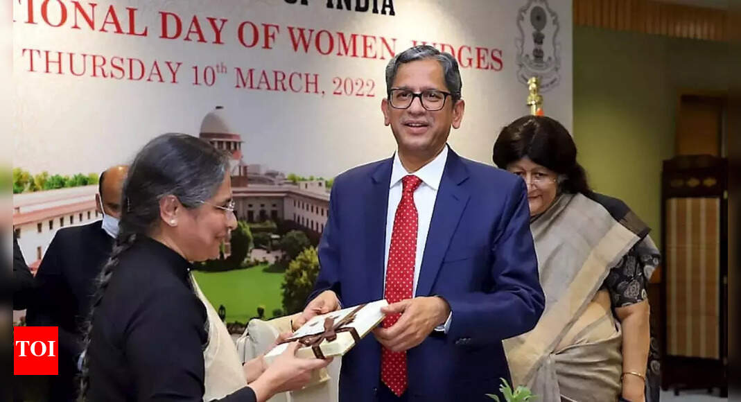 Cji: Govt sitting on appointment of 20 women as HC judges: CJI | India ...
