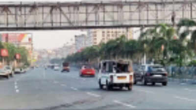 Vip Rd Track Diversion Roadblock For New Garia-airport Metro Line ...