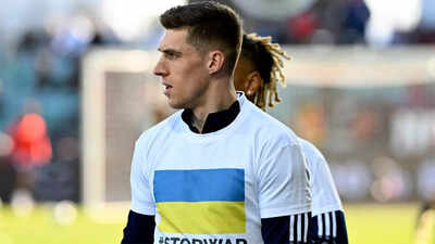 Ignatenko says he is more use to Ukraine playing football than bearing ...