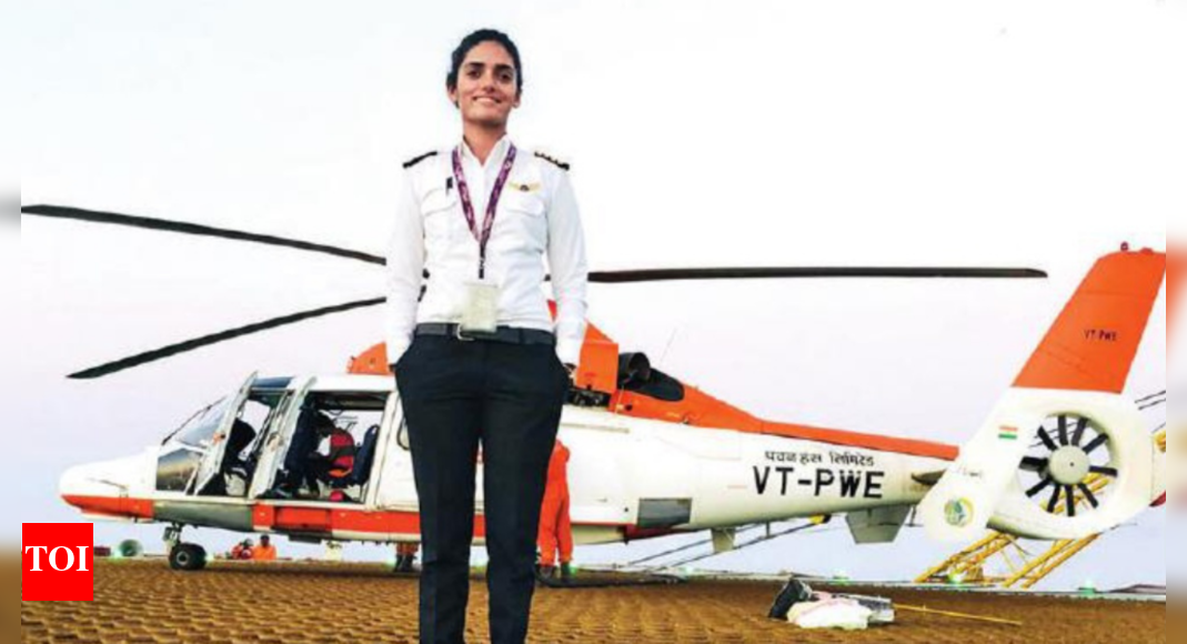 Mumbai boasts India’s first woman pilot to lead offshore flight ...