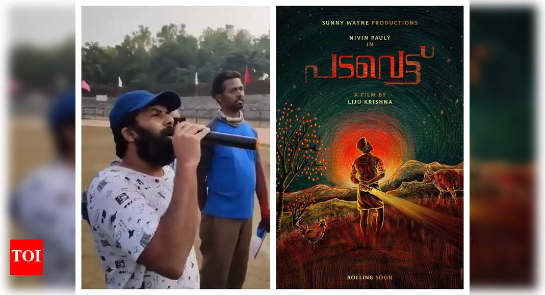 Nivin Pauly’s Padavettu: Team wraps up the shoot, shares a video from ...