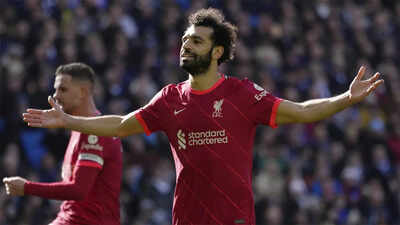 Liverpool's Salah back in training ahead of Arsenal clash, says Klopp ...