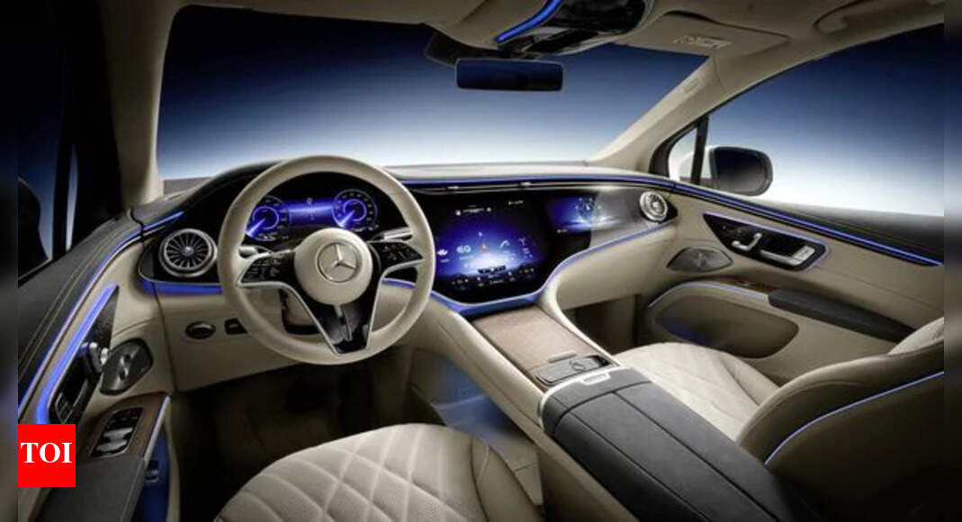 Mercedes-Benz EQS interior revealed: Global debut on 19th April - Times ...
