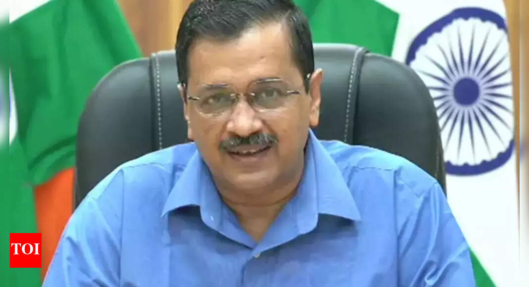 CM Arvind Kejriwal hands over govt job certificate to kin of Delhi riot victim Ankit Sharma ...