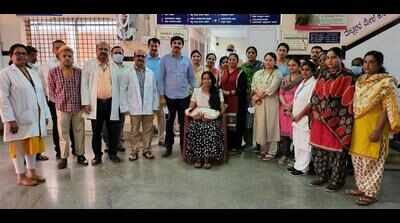 Ballari zilla panchayat CEO gives birth to girl in district hospital ...