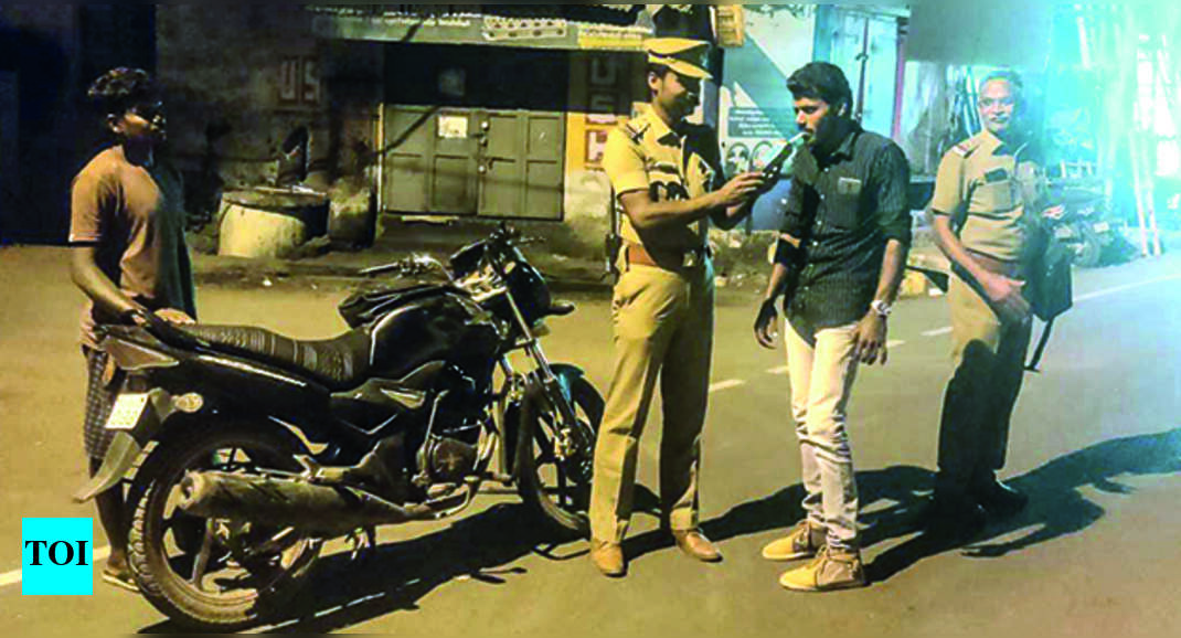 Rural Police Resume Drunk Driving Checks | Coimbatore News - Times of India