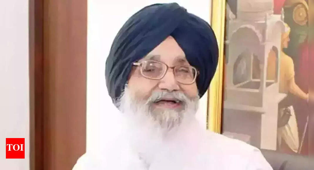 Badal: Badal Not To Accept Pension As Ex-mla | Amritsar News - Times of ...