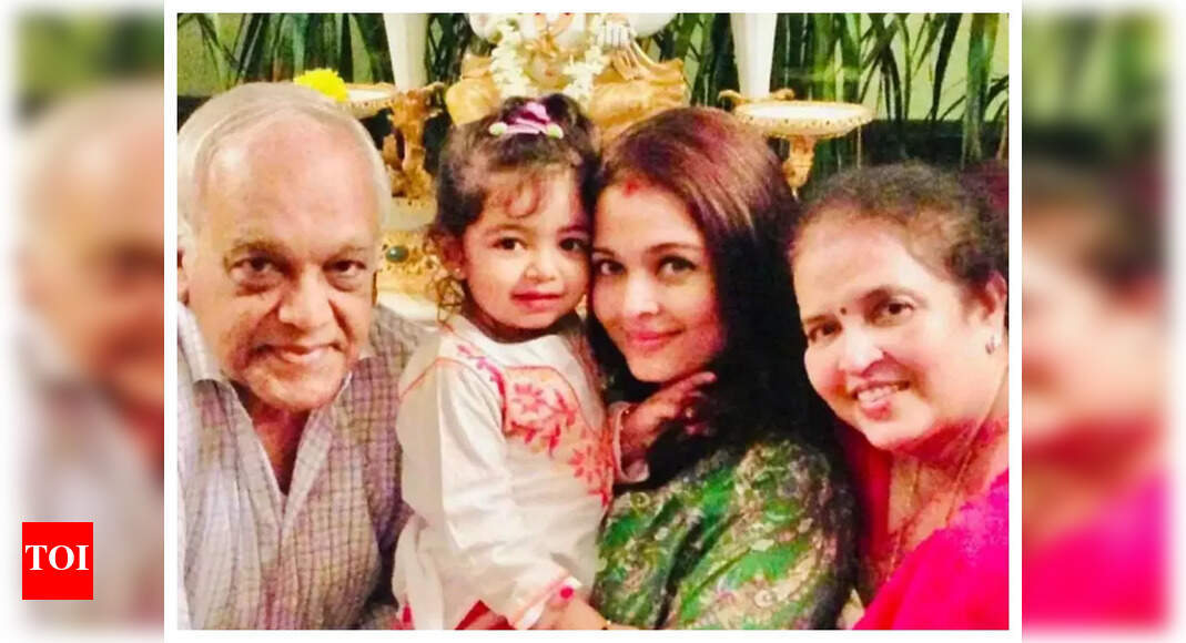 Aishwarya Rai Bachchan pens a heartfelt post for late father Krishnaraj ...