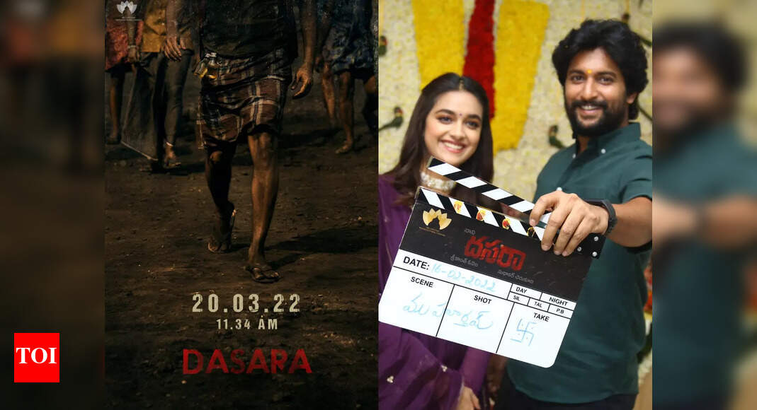 Dasara: First glimpse of Nani starrer to be unveiled on this date ...