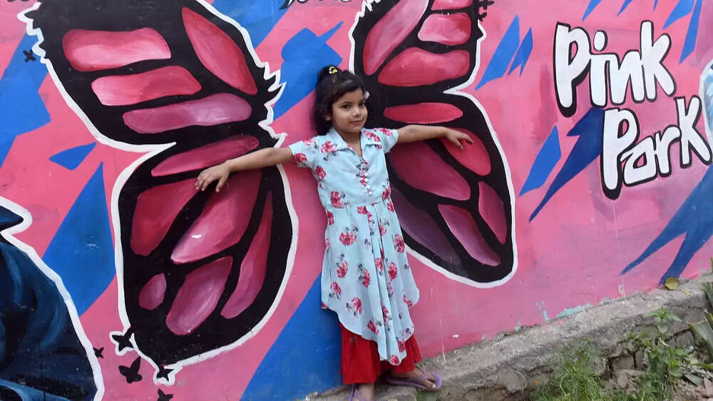 In photos: A look at Delhi's first Pink Park | The Times of India