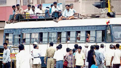 In 2 Yrs, ₹40cr Penalty Collected From Overcrowded Buses In State ...