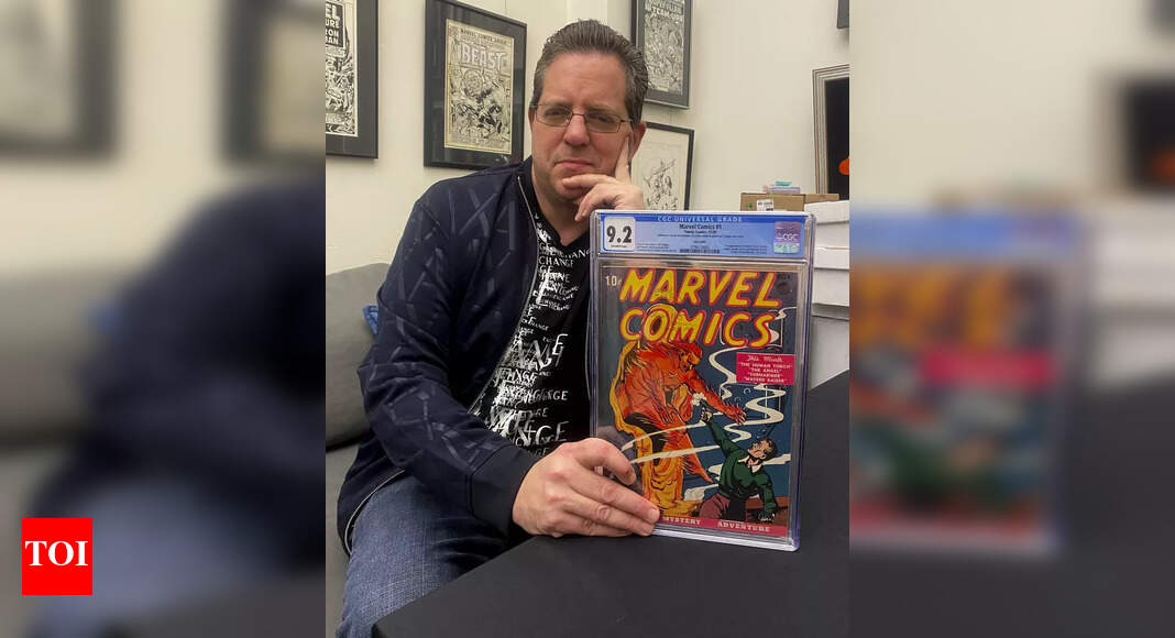 Special copy of first-ever Marvel Comics sold for $2.4M - Times of India