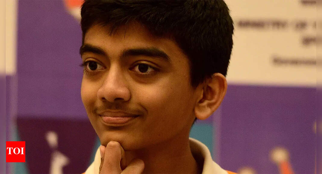 D Gukesh shocked by Ranindu Liyanage of Sri Lanka | Chess News - Times ...