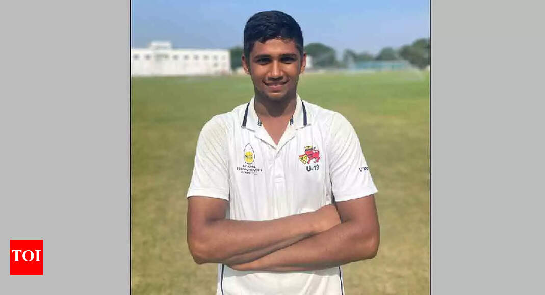 Musheer Khan slams 267 on Mumbai U-25 debut | Cricket News - Times of India