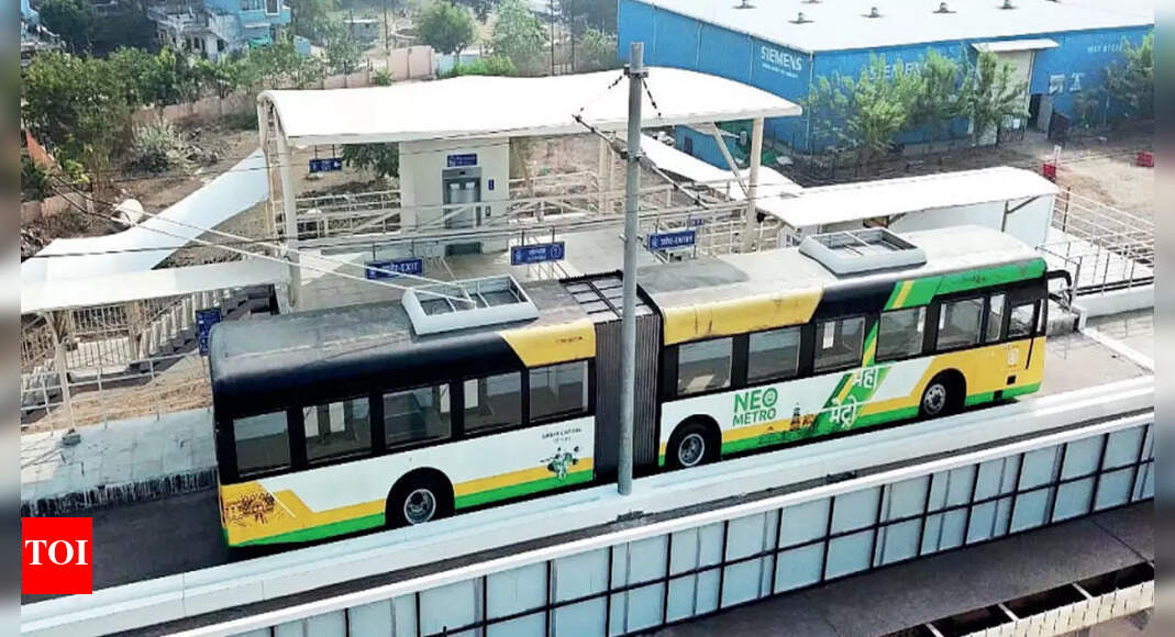 Metro Neo Station, Coach Prototypes Ready For A Look | Nashik News ...