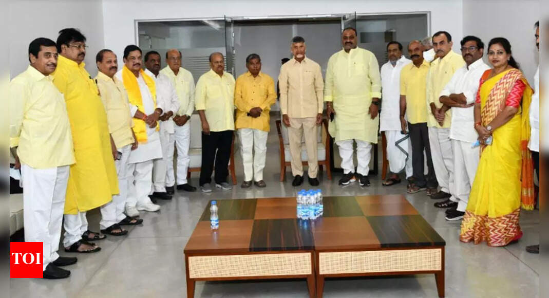 TDP will work for reconstruction of Andhra Pradesh: N Chandrababu Naidu ...