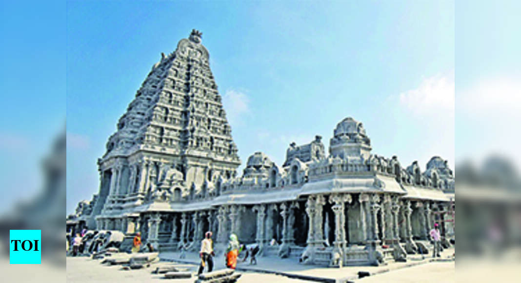 Yadadri: Yadadri Records 5k Footfall | Hyderabad News - Times of India