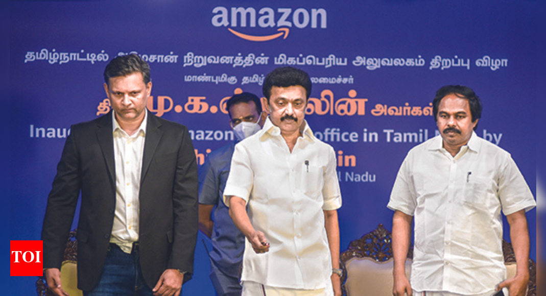 Amazon: Amazon opens largest office in Tamil Nadu | Chennai News - The ...