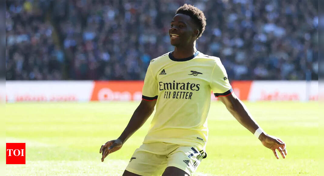 Saka back in training ahead of Palace clash, says Arteta | Football ...